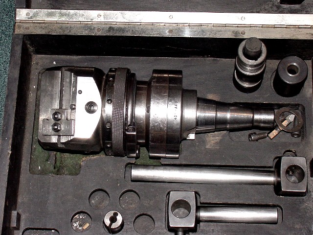 40 TAPER Wohlhaupter UPA-4 BORING HEAD (Ref No: 147613) - Machinery Values