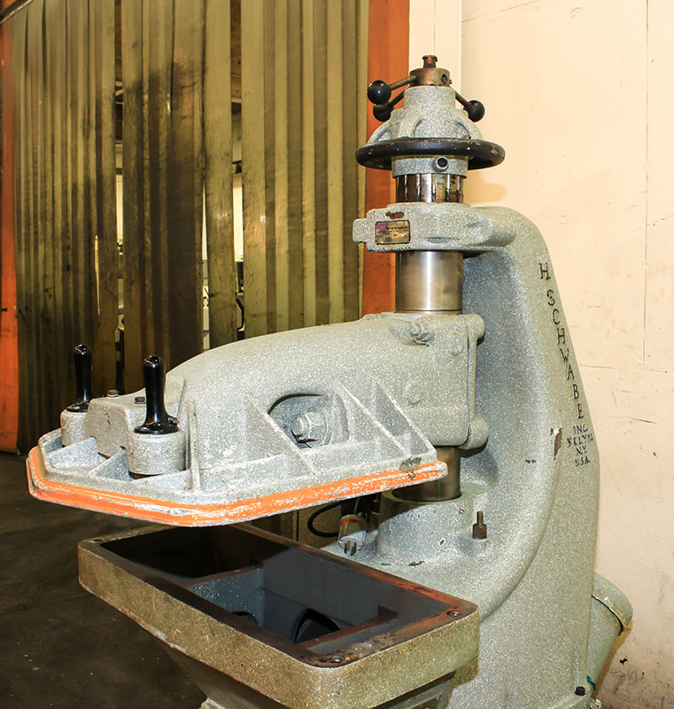 25 Ton Herman-Schwabe D CLICKER DIE CUTTING PRESS (Ref No: 155691 ...