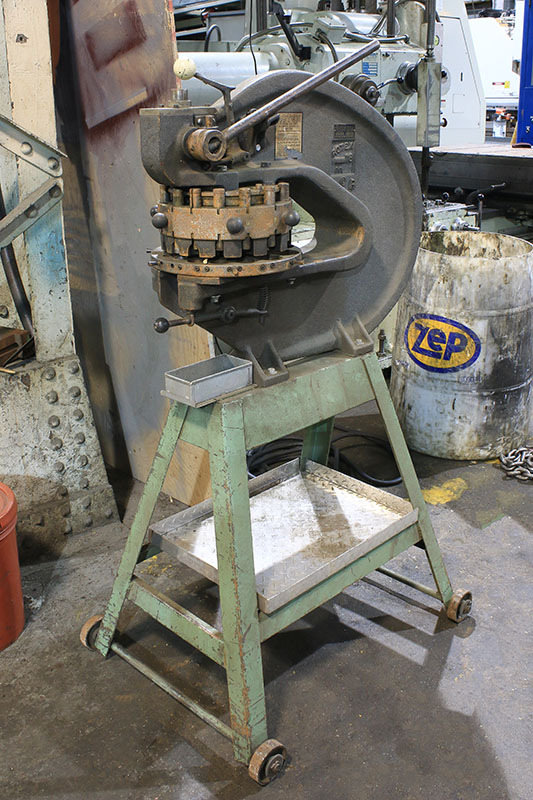 MANUAL TURRET PUNCH PRESSES - Machinery Values