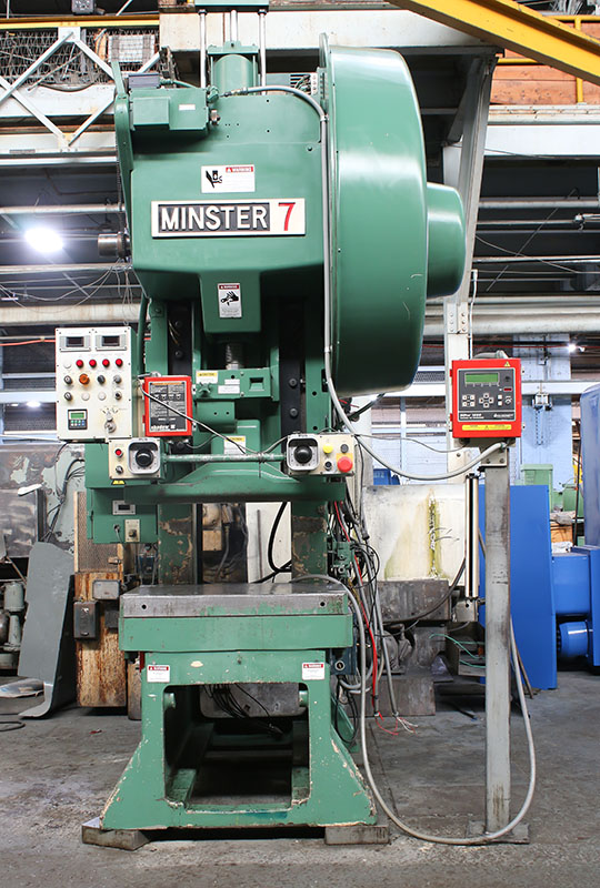 75 Ton 4'' Stroke Minster 7 OBI PRESS (Ref No: 157499) - Machinery Values