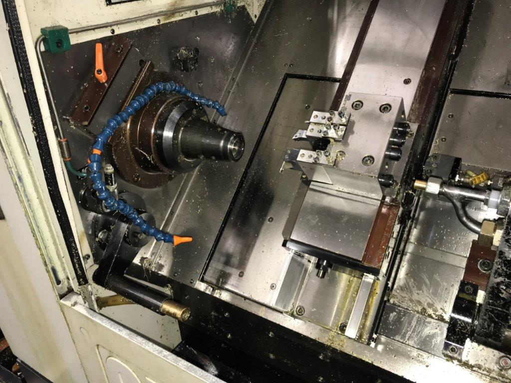 Machinery Values, Inc. - Spinner SB-CNC CNC LATHE, Siemens 810T, Gang ...