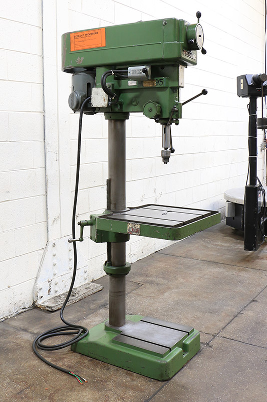 20'' Swing 1.5HP Spindle Clausing 2274 Vari-Speed DRILL PRESS (Ref No ...