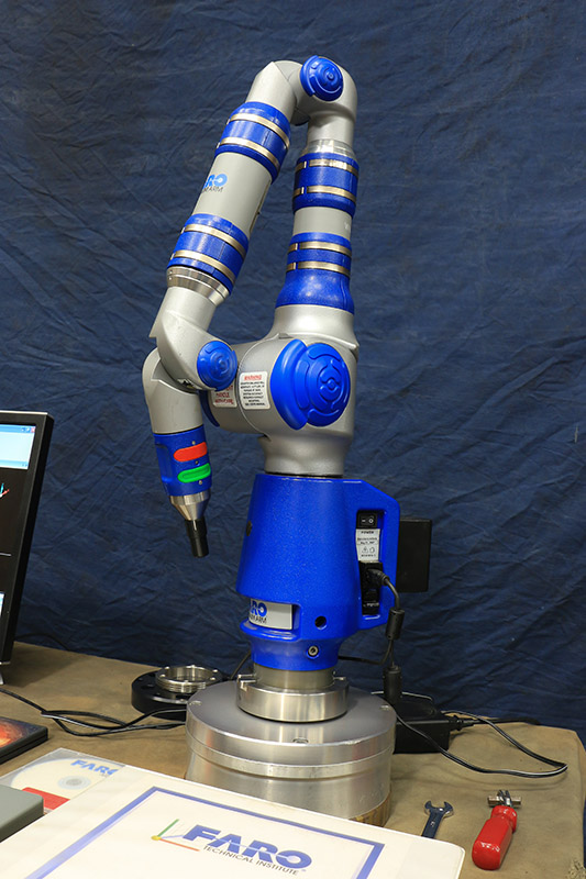 Faro PLATINUM 4' ARM, COMPUTER, INSPECTION EQUIPMENT (Ref No: 159187 ...