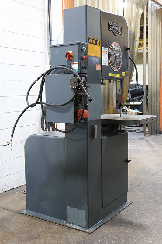 20'' Throat 13'' Height DoAll 2013-V VERTICAL BAND SAW (Ref No: 159259 ...