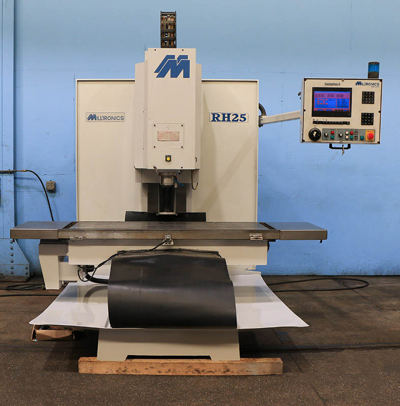 50'' X Axis 15HP Spindle Milltronics RH25 CNC Bed Mill CNC VERTICAL ...