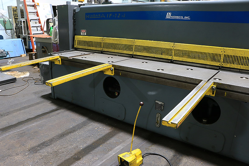 0.375'' Cap. 144'' Width Niagara IF-12-3/8 SHEAR (Ref No: 159507 ...