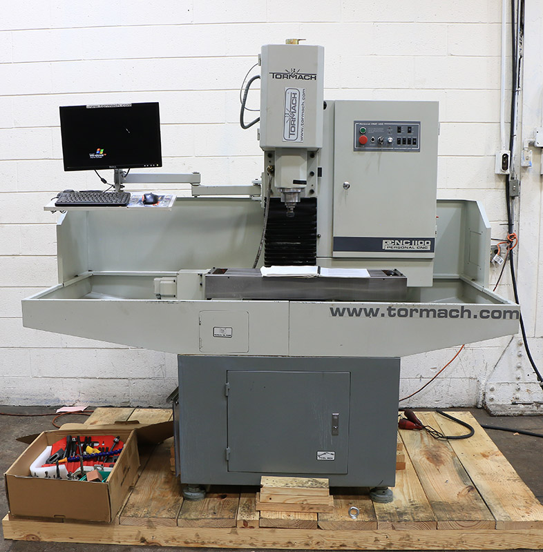 18'' X Axis 1.5HP Spindle TORMACH PCNC1100 CNC VERTICAL MILL (Ref No ...