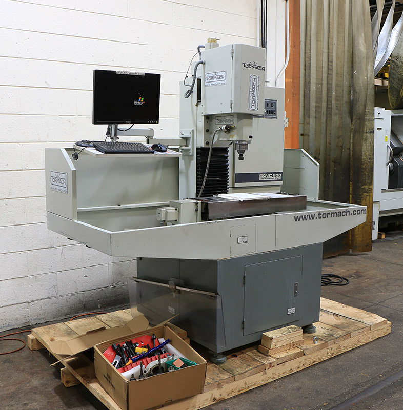 18'' X Axis 1.5HP Spindle TORMACH PCNC1100 CNC VERTICAL MILL (Ref No ...
