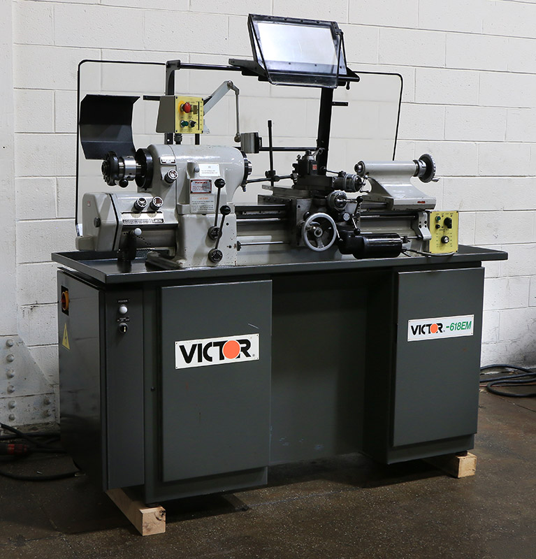 11'' Swing 18'' Centers Victor 618EM PRECISION ENGINE LATHE (Ref No ...