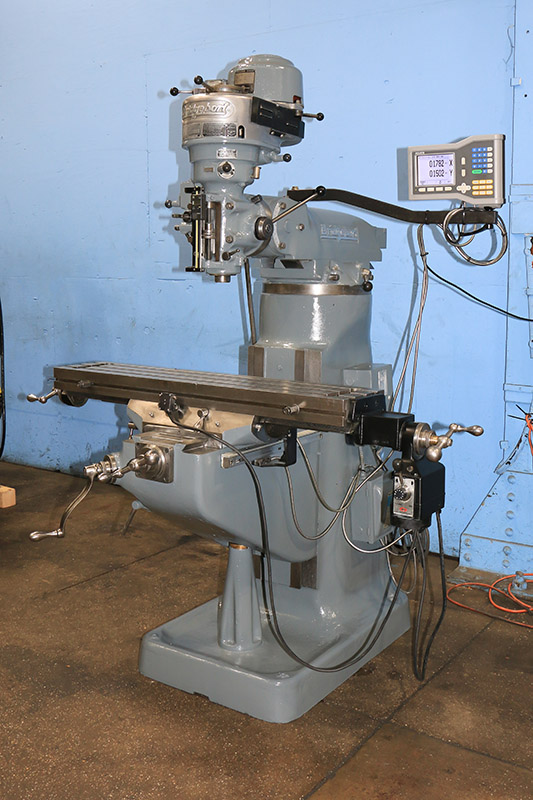 42'' Table 1HP Spindle Bridgeport J Head VERTICAL MILL (Ref No: 159683 ...