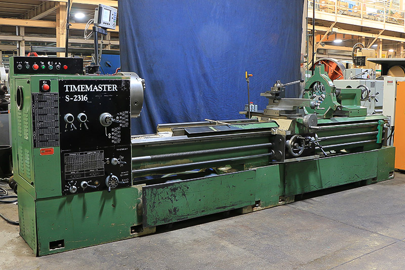 23'' Swing 120'' Centers Timemaster S2316 ENGINE LATHE (Ref No: 159702 ...