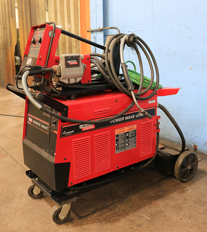 450 Amp Lincoln Powerwave 455 Mig ARC WELDER (Ref No: 159759 ...