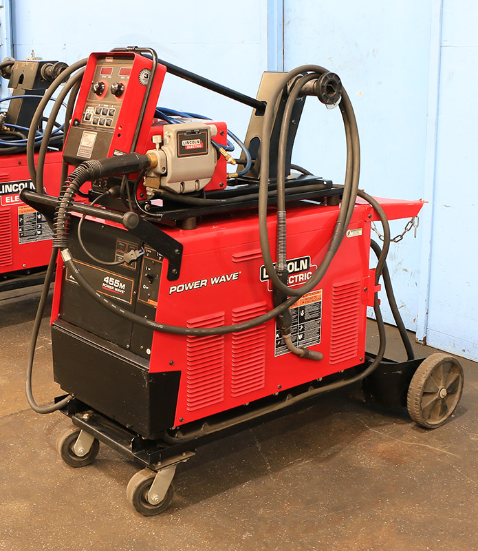 450 Amp Lincoln Powerwave 455 Mig ARC WELDER (Ref No: 159760 ...