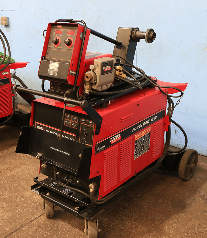 450 Amp Lincoln Powerwave 455 Mig ARC WELDER (Ref No: 159761 ...