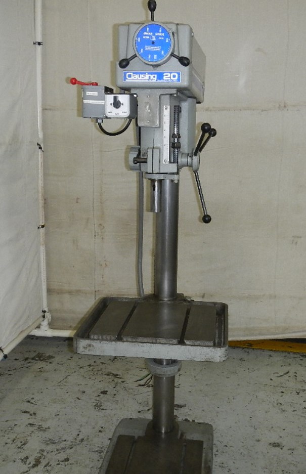20'' Swing 2HP Spindle Clausing 2277 DRILL PRESS (Ref No: 159807 ...