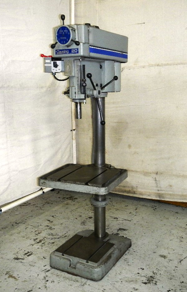 20'' Swing 2HP Spindle Clausing 2277 DRILL PRESS (Ref No: 159807 ...