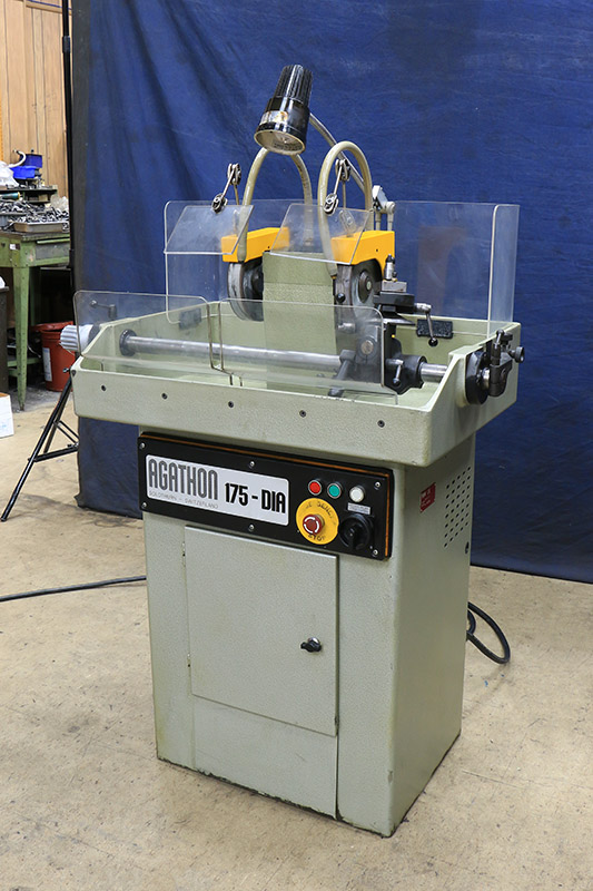 7'' Wheel 2HP Motor Agathon 175-DIA, S/N: 569500583. SWISS MADE CARBIDE ...