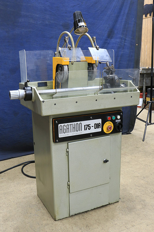 7'' Wheel 2HP Motor Agathon 175-DIA, S/N: 569500583. SWISS MADE CARBIDE ...