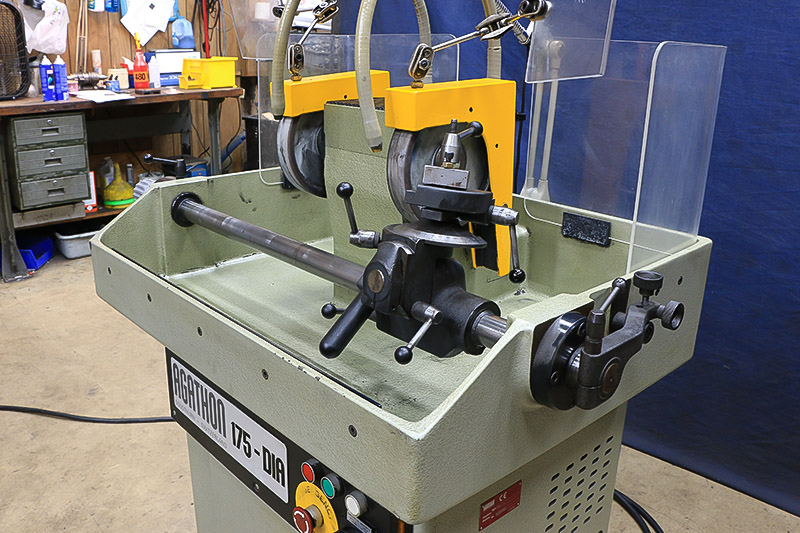 7'' Wheel 2HP Motor Agathon 175-DIA, S/N: 569500583. SWISS MADE CARBIDE ...