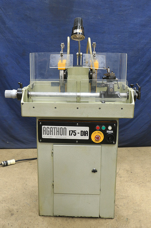 7'' Wheel 2HP Motor Agathon 175-DIA, S/N: 569500583. SWISS MADE CARBIDE ...