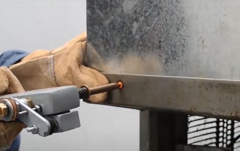 5 KVA Electroweld SP-5SHG Poke Gun Type Singel Side Portable SPOT WELDER (Ref No: 160236 ...