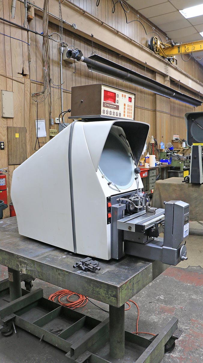 12'' Screen Gage-Master SERIES 20, DRO, OPTICAL COMPARATOR (Ref No ...