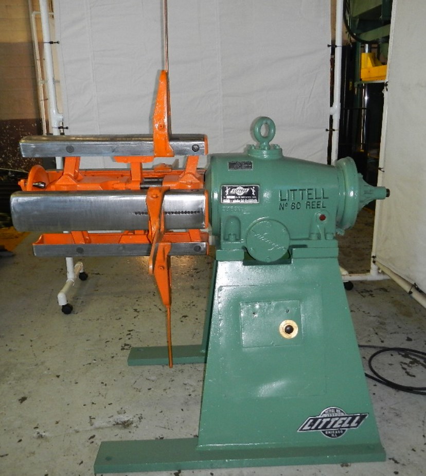 6000Lb Cap. 24'' Width Littell 60-24 UNCOILER (Ref No: 160394 ...