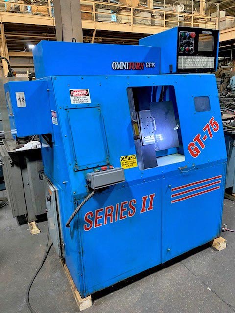 Omniturn GT-75 Series II CNC LATHE (Ref No: 160418) - Machinery Values