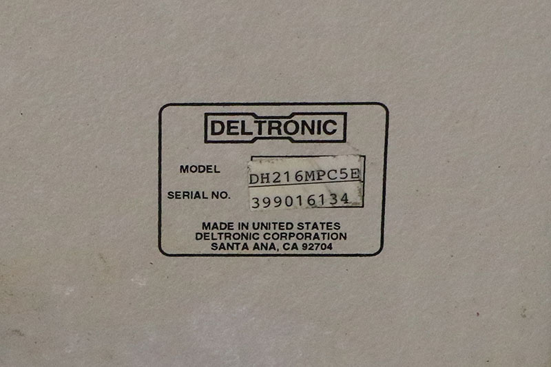 16'' Screen Deltronic DH216, MPC5E DRO, PROG. GEO FUNCT. & EDGE DET OPTICAL COMPARATOR (Ref No ...