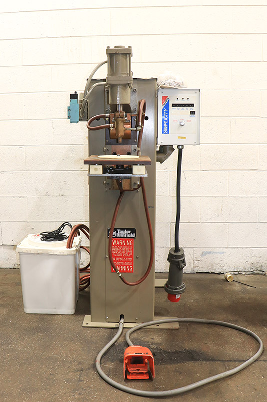 50 KVA 8'' Throat Taylor-Winfield EBB3-8-50 SPOT WELDER (Ref No: 160844 ...