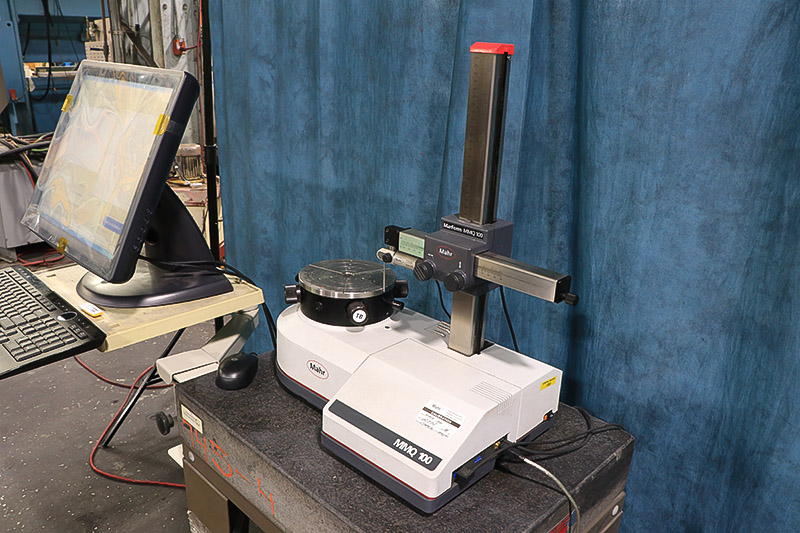 Mahr MMQ100 PLUS ROUNDNESS MEASURING MACHINE, PC, PROBE INSPECTION ...