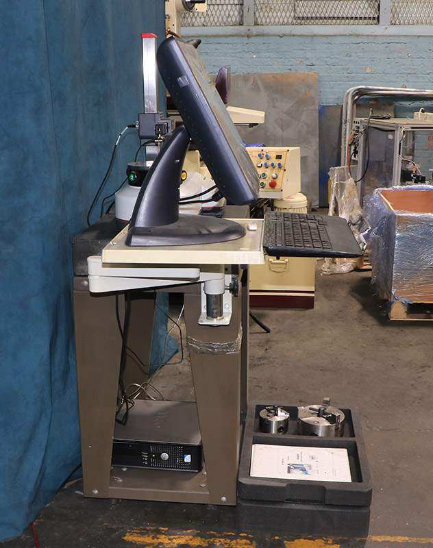 Mahr MMQ100 PLUS ROUNDNESS MEASURING MACHINE, PC, PROBE INSPECTION ...