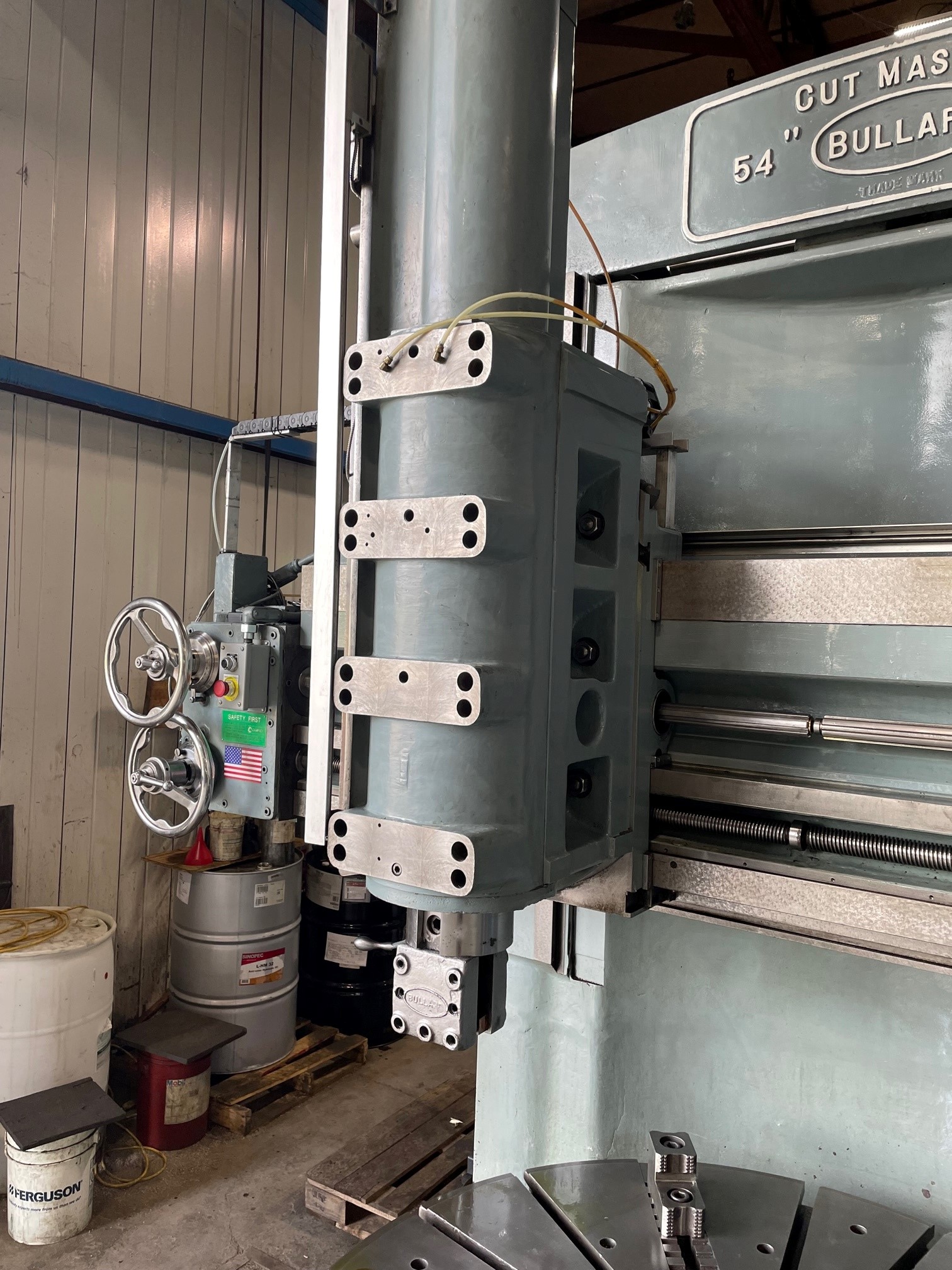 54'' Table 62'' Swing Bullard CUTMASTER VERTICAL BORING MILL (Ref No ...