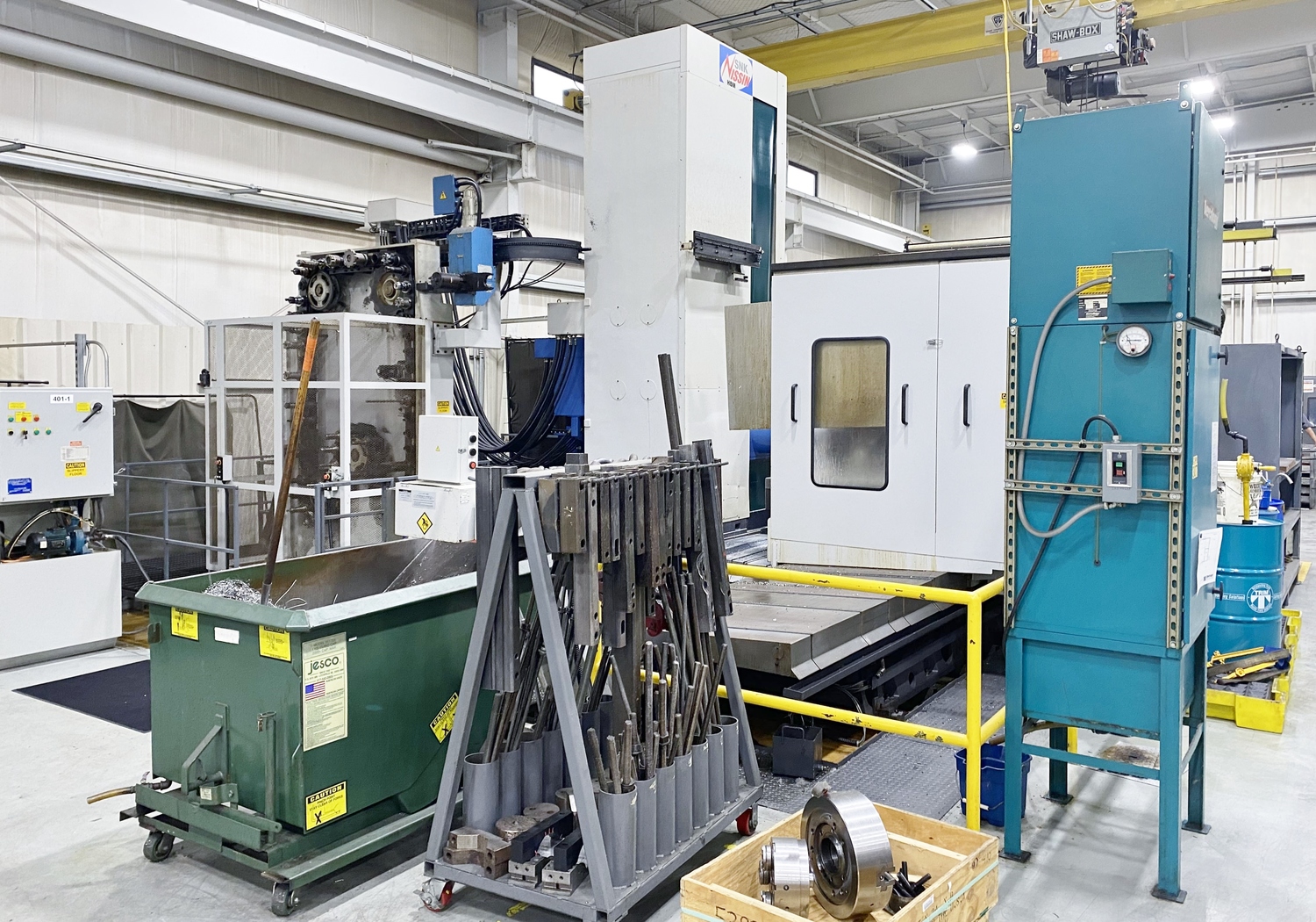 Boring Mills - CNC TABLE TYPE HORIZONTAL BORING MILLS - Machinery Values