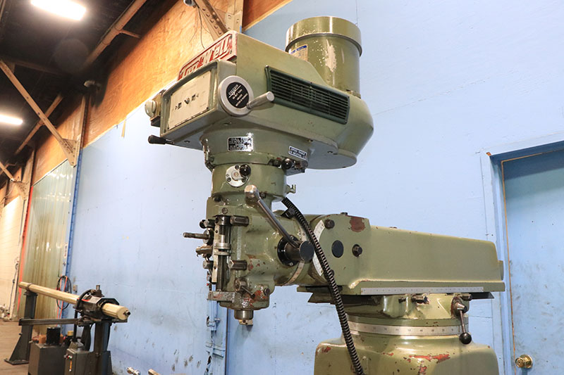 50'' Table 3HP Spindle Topwell 3VHC VERTICAL MILL (Ref No: 162139 ...