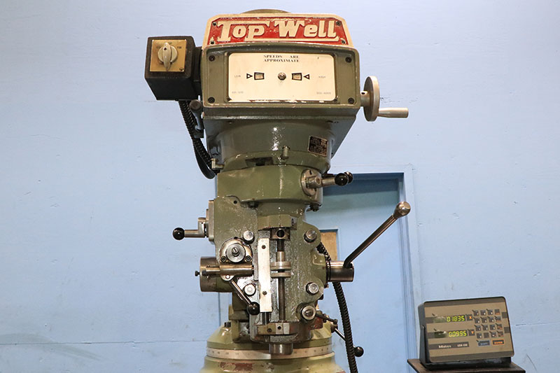 50'' Table 3HP Spindle Topwell 3VHC VERTICAL MILL (Ref No: 162139 ...