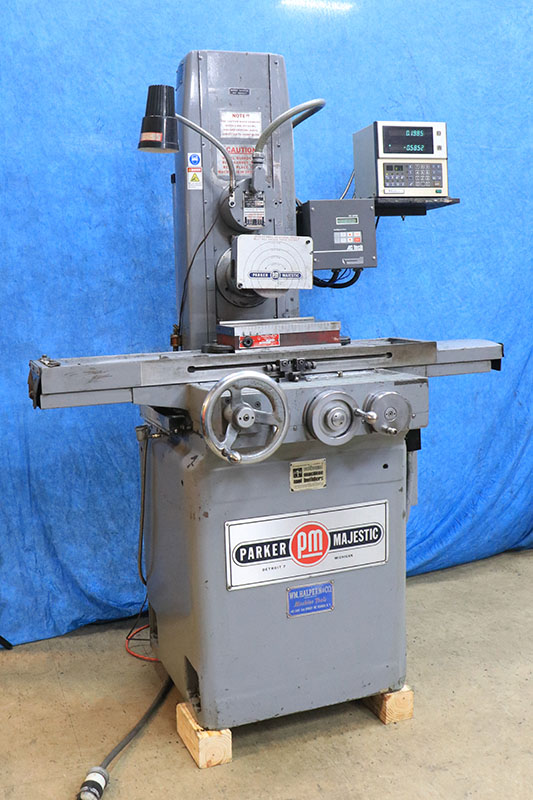 6'' Width 18'' Length Parker-Majestic 2Z, 1977, MITUTOYO 2X DRO ...