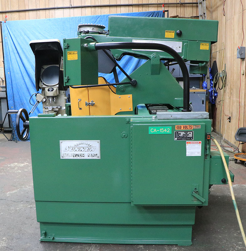 8'' Dia. 18'' Stroke Sunnen CV616E, S/N: 4HI-2907. POWER STROKING, HONE ...