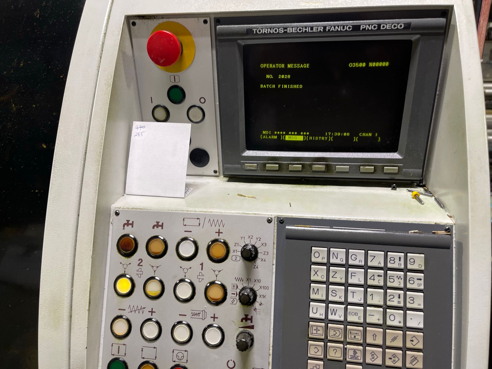 Tornos Deco 10 - 9-Axis CNC SWISS TYPE LATHE (Ref No: 162346 ...