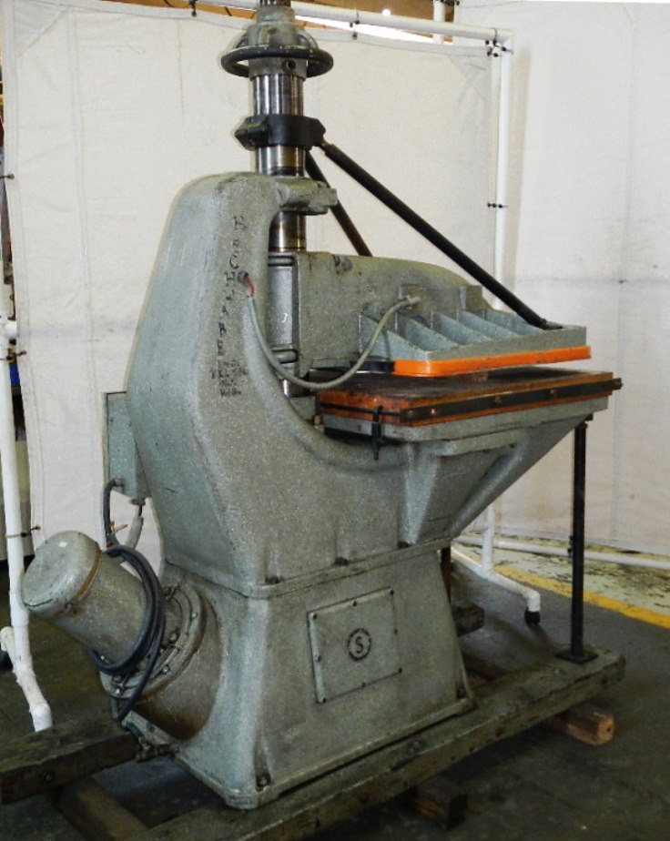 25 Ton Herman-Schwabe DS-HD CLICKER DIE CUTTING PRESS (Ref No: 162356 ...