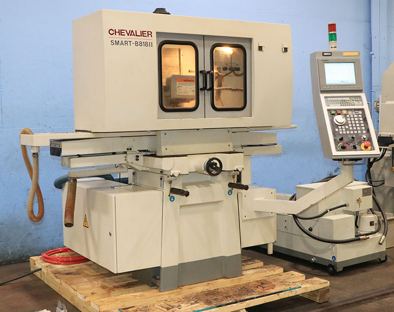8'' Width 18'' Length Chevalier SMART B818II, 2010, 3X CNC ...