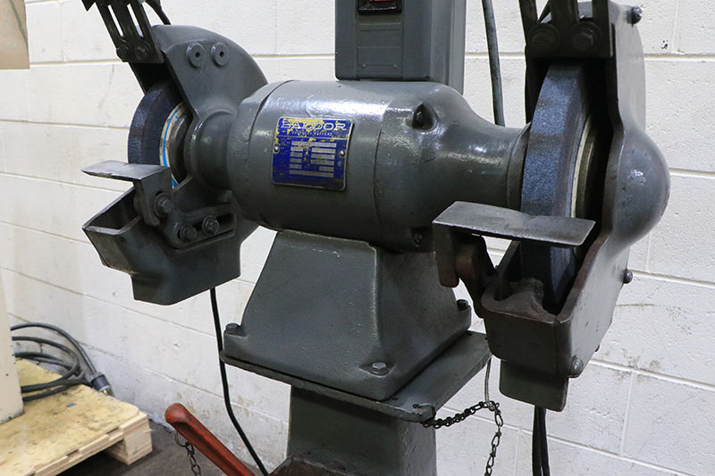 1.5HP Motor 10'' Whl Dia Baldor 1021W, LATE MODEL, EYE SHIELDS, STARTER ...