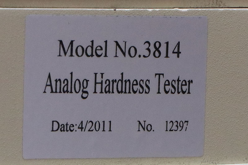 Starrett 3814, NEW 2011, ANALOG, ROCKWELL B & C SCALES HARDNESS TESTER ...