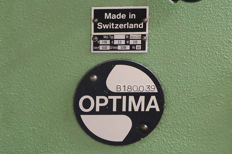 0.75'' Dia. Optima UNIVERSAL, 1995, COMPARATOR, TOOLING, CABINET DRILL ...