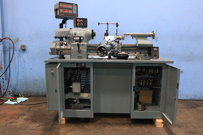 11'' Swing 18'' Centers Hardinge HLV-EM Reground Bed & New Turcite ...