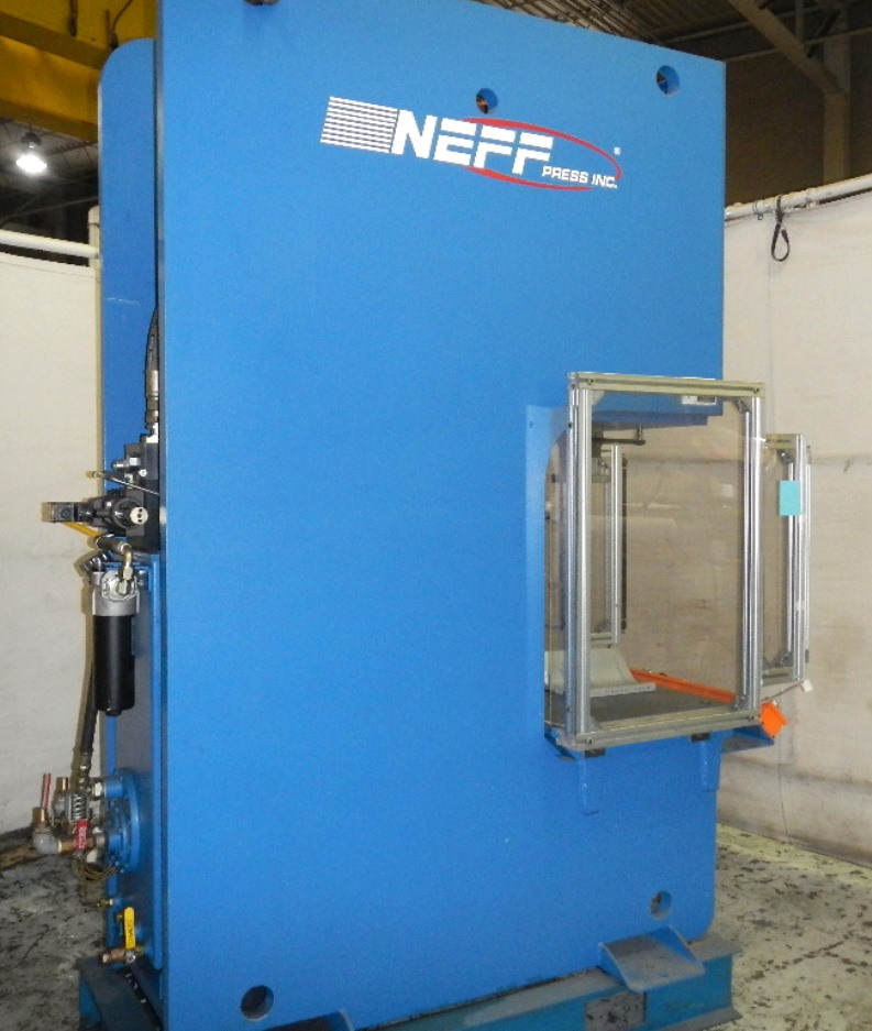 75 Ton 10'' Stroke Neff DF-75M HYDRAULIC PRESS (Ref No: 163965 ...