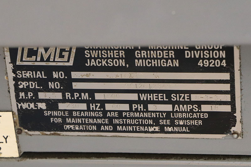 6'' Width 12'' Length Swisher MARK VI, AUTOMATIC IDF & SWEEP SURFACE ...