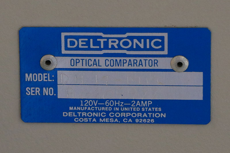 14'' Screen Deltronic DH14-MPC1, NEW 1986, DRO w/PROG. GEO FUNCT ...