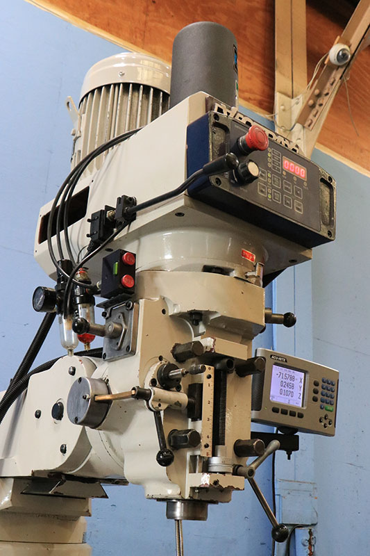 54'' Table 5HP Spindle MSC - Vectrax GS20F VERTICAL MILL (Ref No ...