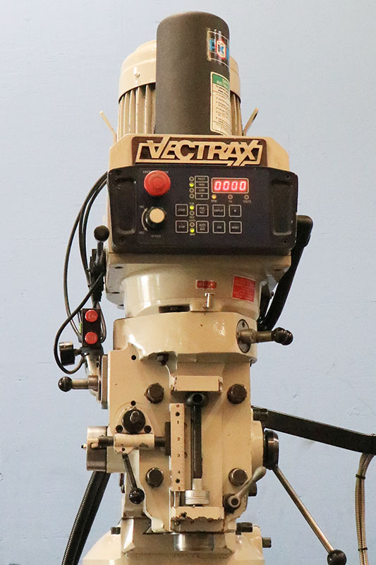 54'' Table 5HP Spindle MSC - Vectrax GS20F VERTICAL MILL (Ref No ...